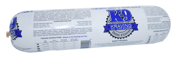 K9 Kraving Chicken, Beef & Vegetable 5lb – The K9 Shop